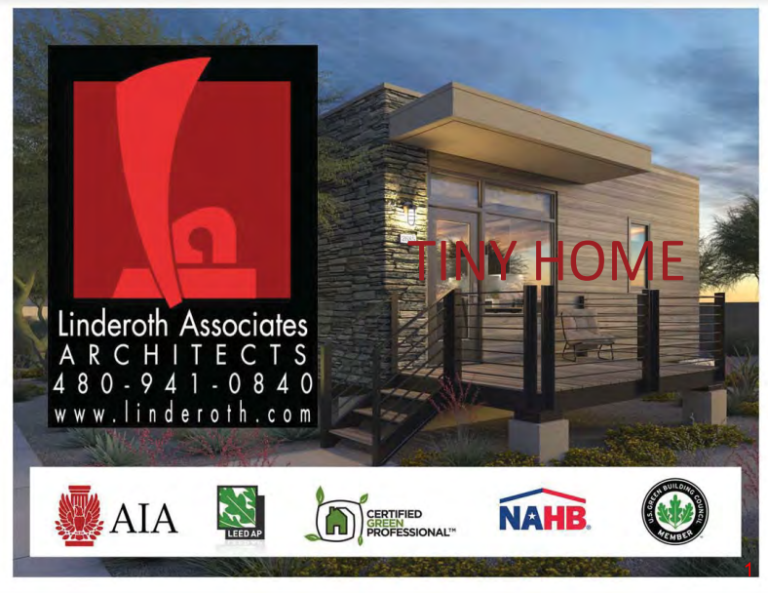 Linderoth Associates Architects Joins THAUS - Tiny House Alliance USA