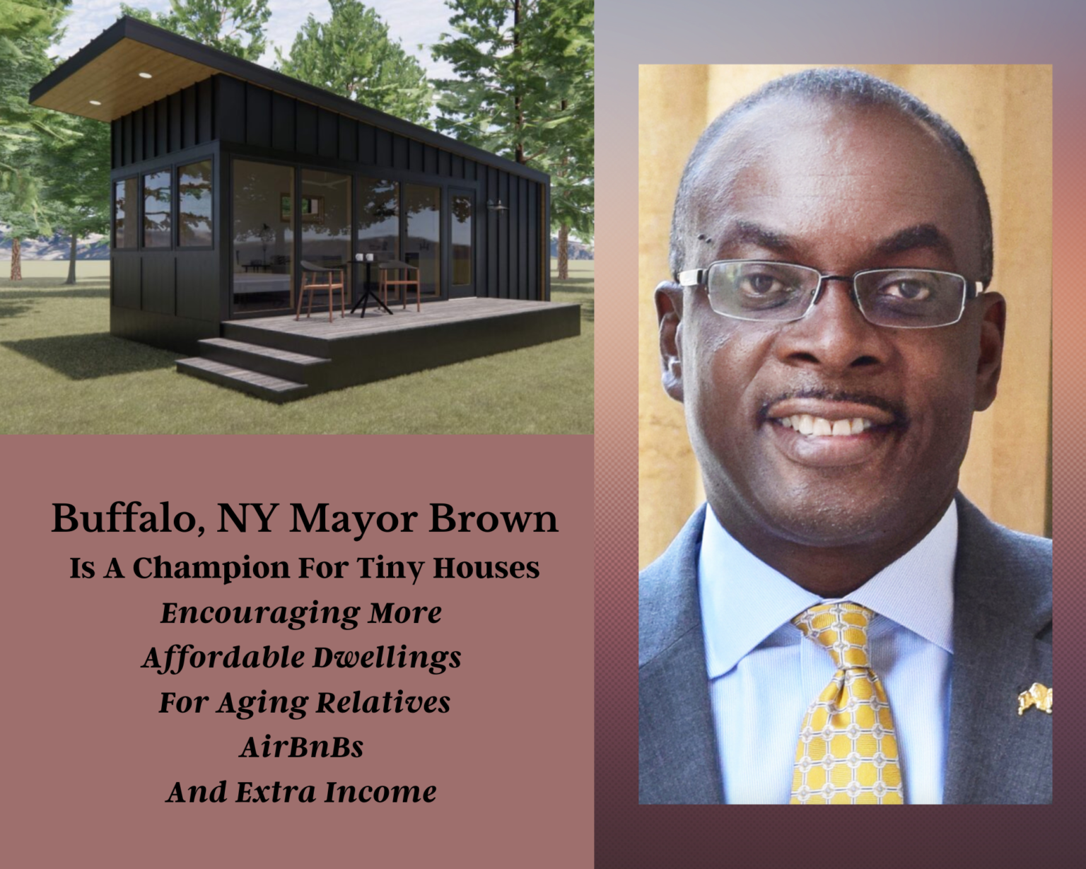 Buffalo Mayor Brown Is Encouraging Tiny Houses On A Foundation - Tiny ...