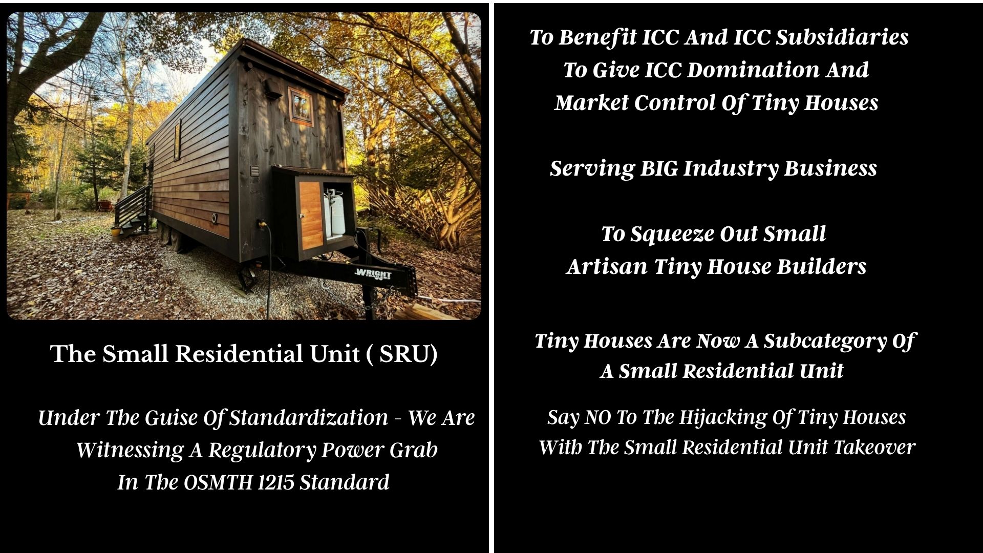 Timeline And FAQ Tiny Houses ICC OSMTH 1215 - Tiny House Alliance USA